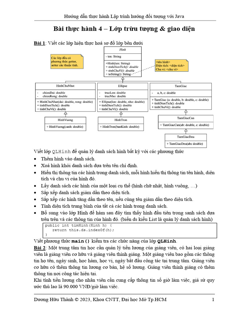 Bai Thuc Hanh 4 | PDF