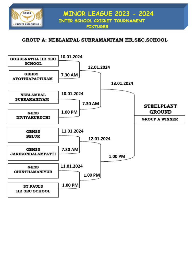 FIXTURES TEAM NAME | PDF