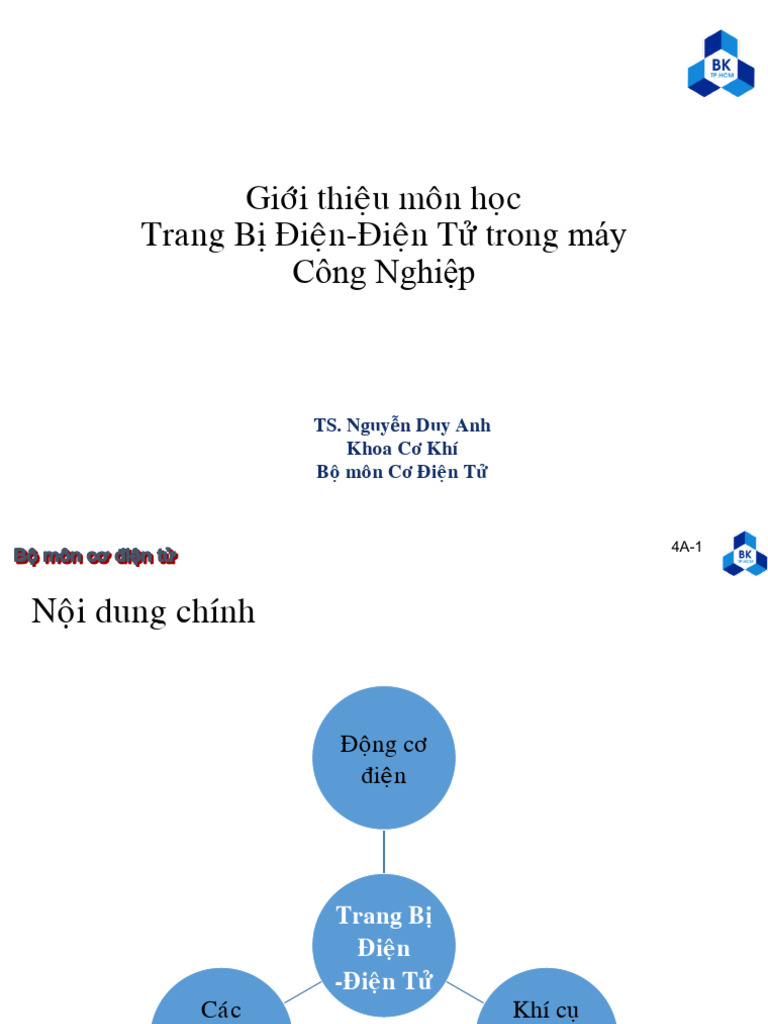 TBDMCN - C4 - Khi Cu 1 | PDF