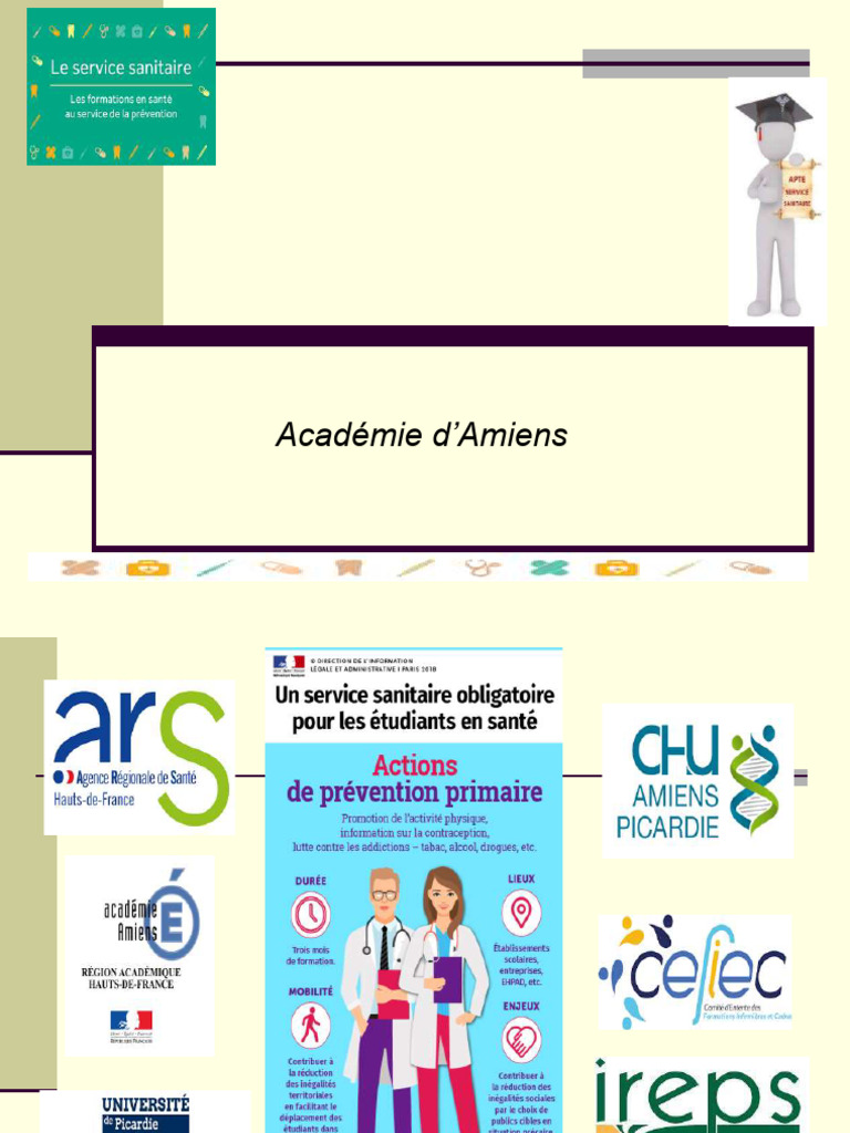 Présentation du Service Sanitaire SESA | PDF | Santé publique | Allaitement