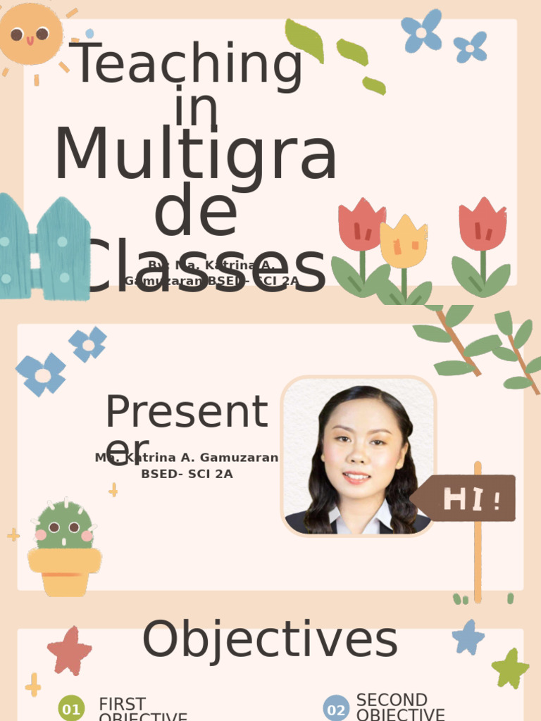 Teaching in Multigrade PROF ED Presentation | PDF | Teachers | Schools