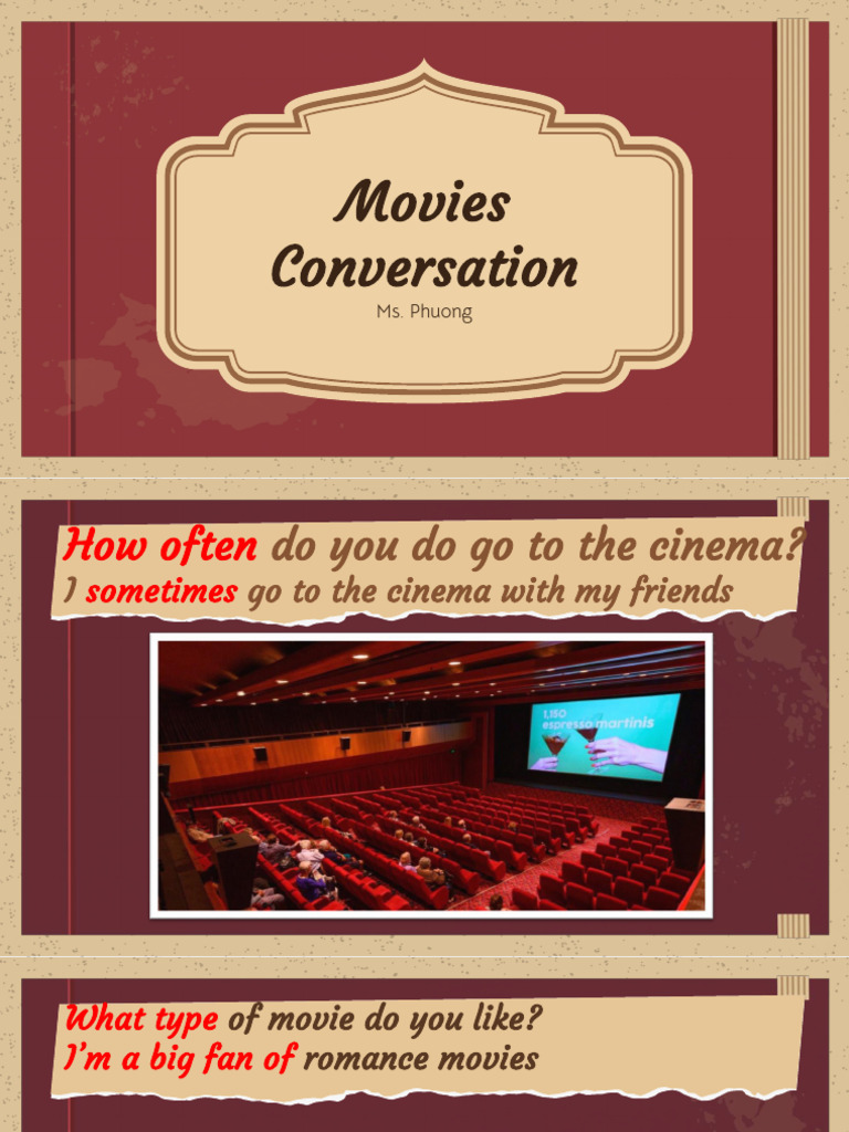 1-12 Movies Conversation | PDF