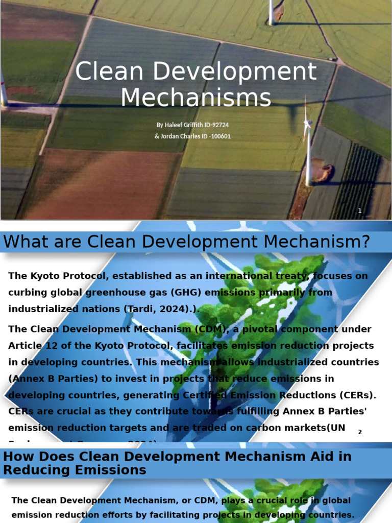 Clean Development Mechanisms | PDF | Clean Development Mechanism ...