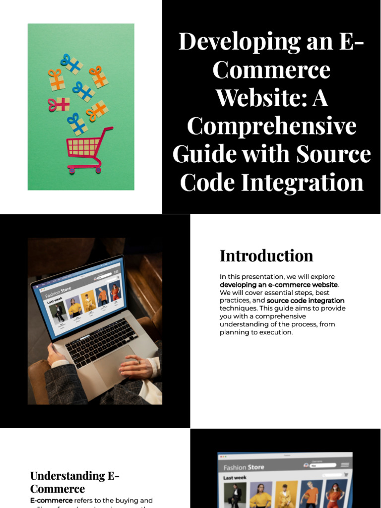 Slidesgo Developing An e Commerce Website A Comprehensive Guide With ...