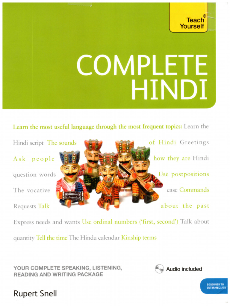 Complete Hindi by Rupert Snell With Simon Weightman | PDF