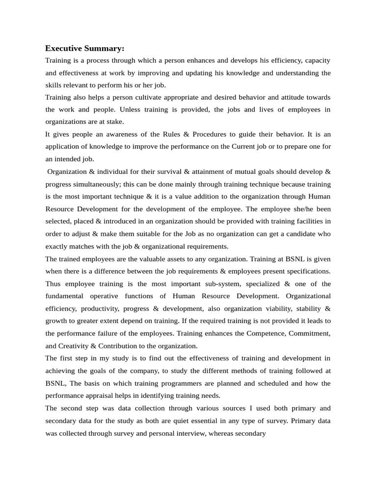 Gokul Project Work | PDF | Learning | Employment