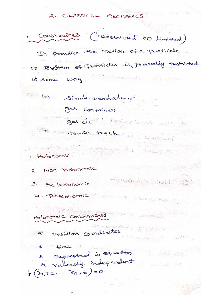 Constraint Pdf