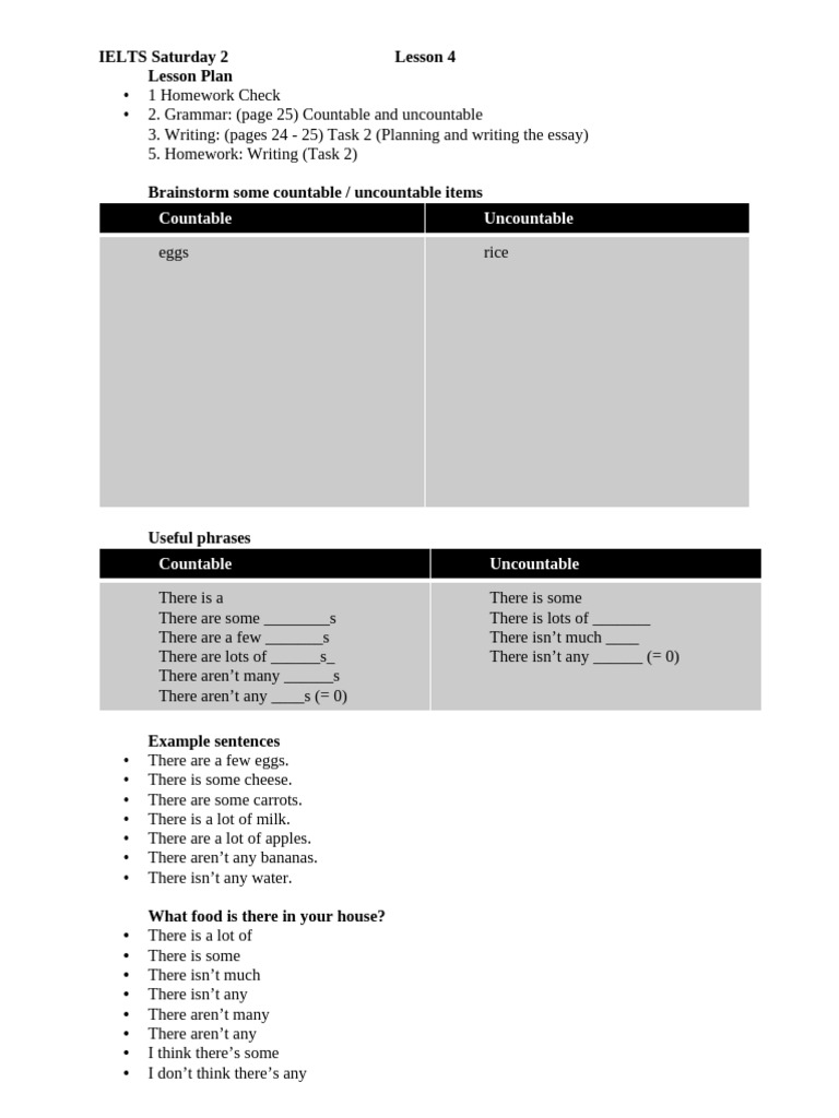 IELTS Sat 2 Lesson 2 | PDF