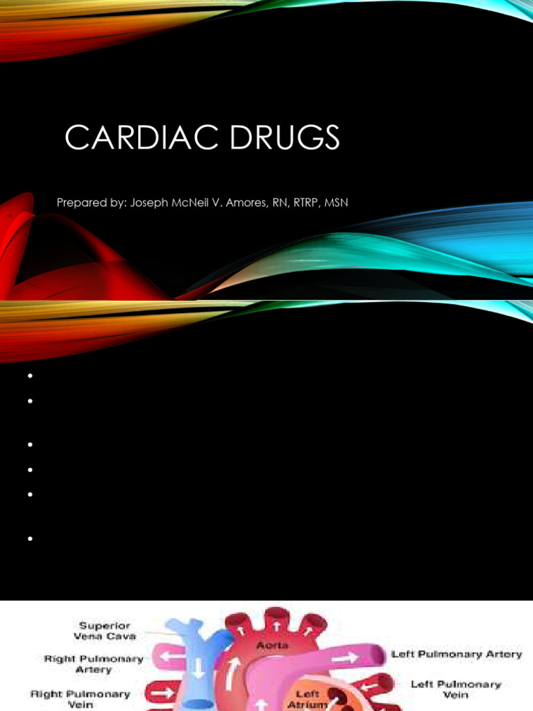 Cardiac Drugs | PDF | Cholesterol | Coagulation