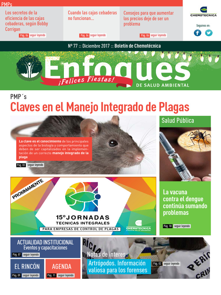 Claves en El Manejo Integrado de Plagas: PMP S | PDF