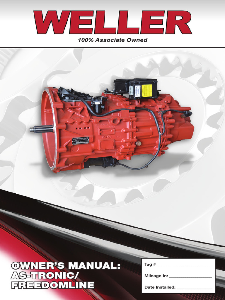 Weller ZF Astronic Owners Manual | PDF | Manual Transmission | Clutch