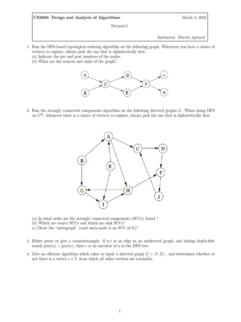 Tut5 Questions | PDF