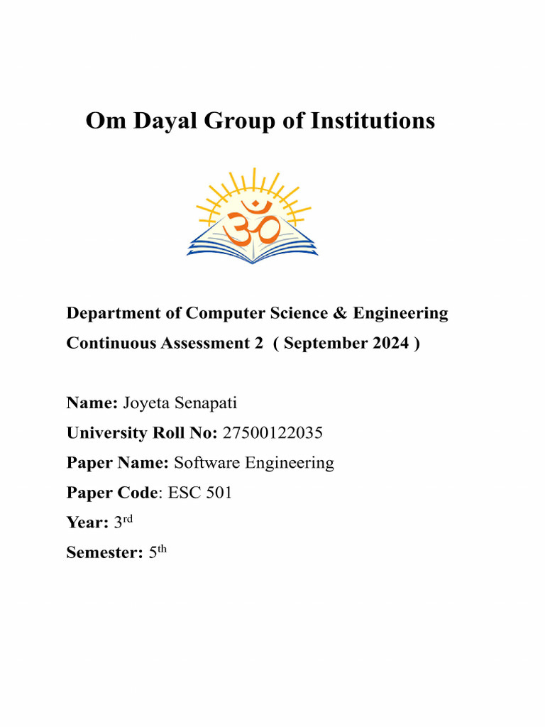 Software Engineering Essentials | PDF | Inheritance (Object Oriented Programming) | Software ...