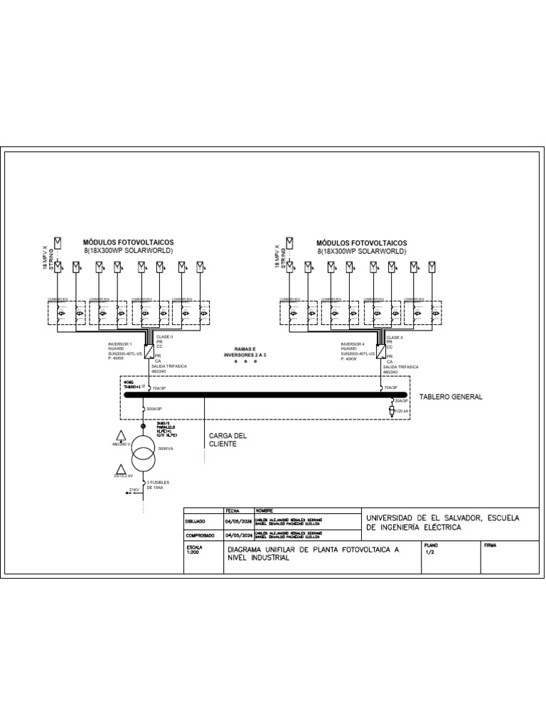 Unifilar Sfo Model | PDF