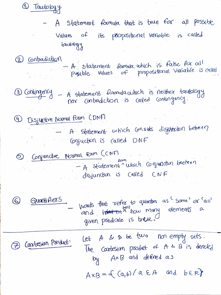 Definition | PDF | Mathematical Concepts | Abstract Algebra