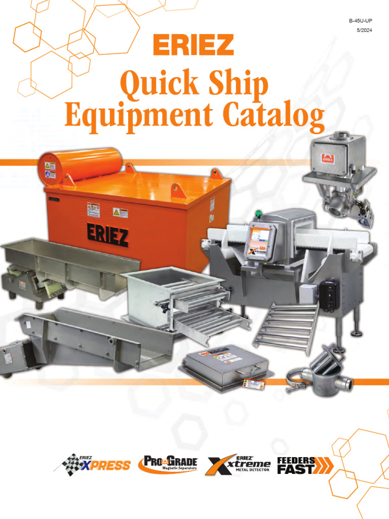 Eriez Quick Ship Equipment Catalog | PDF | Magnet | Calibration