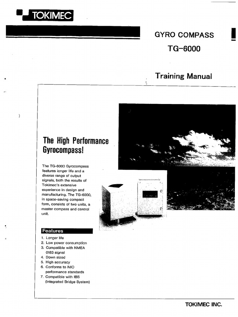 TG-6000 Training Manual | PDF
