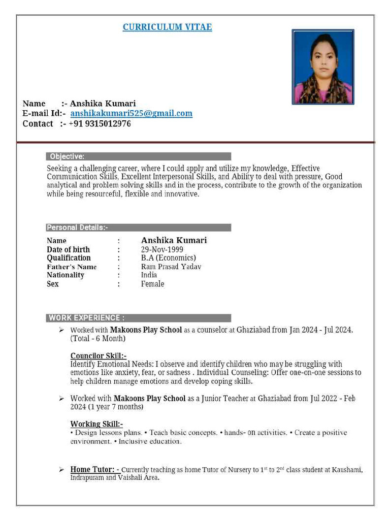 Anshika Kumari | PDF