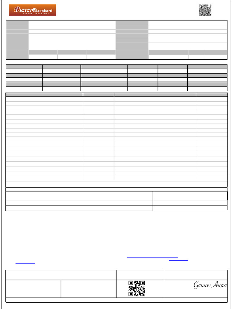 Policy Schedule | PDF | Insurance | Deductible