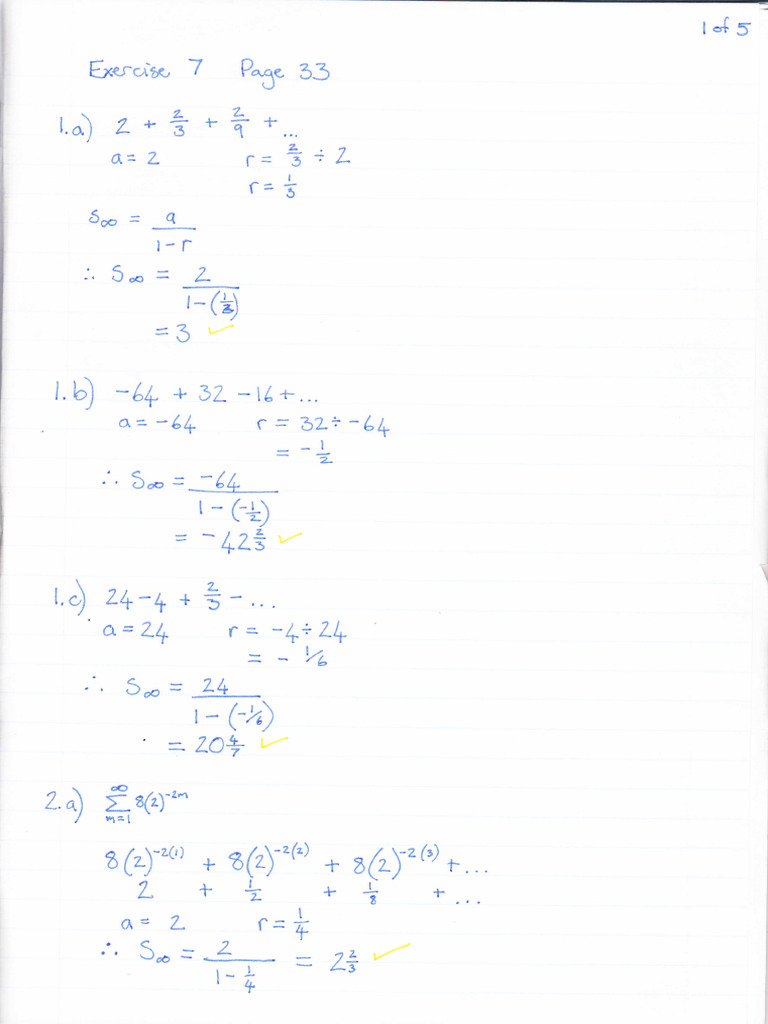 P033 Ex 7 GR 12 Series | PDF