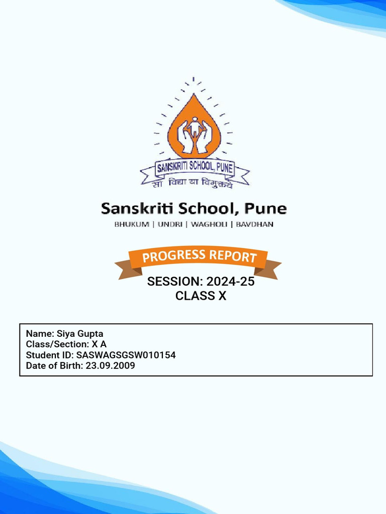 SSW Siya Gupta XA Term1 2024-25 | PDF