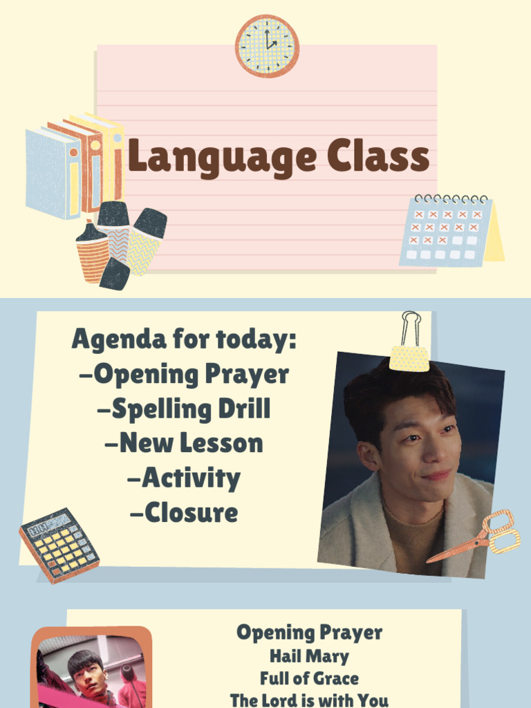 Language Class | PDF | Noun | Adjective