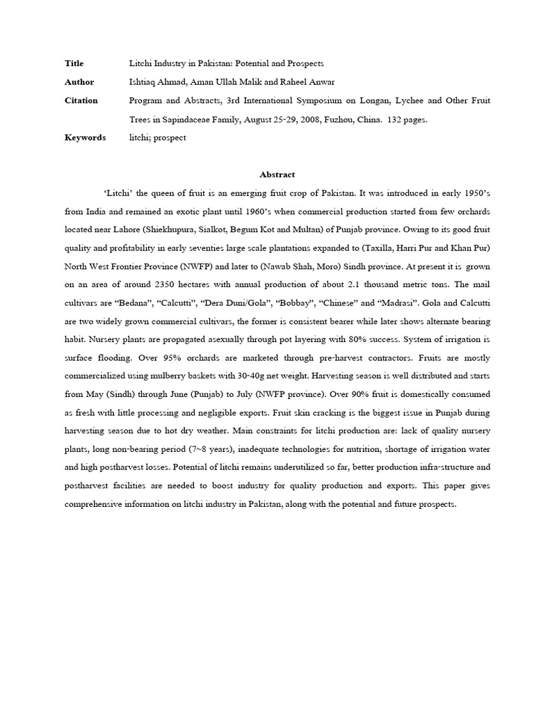 Lychee | PDF | Technology & Engineering