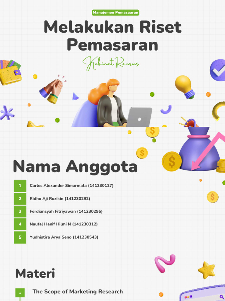 Kelompok 2 - Melakukan Riset Pasar-Dikompresi | PDF | Bisnis