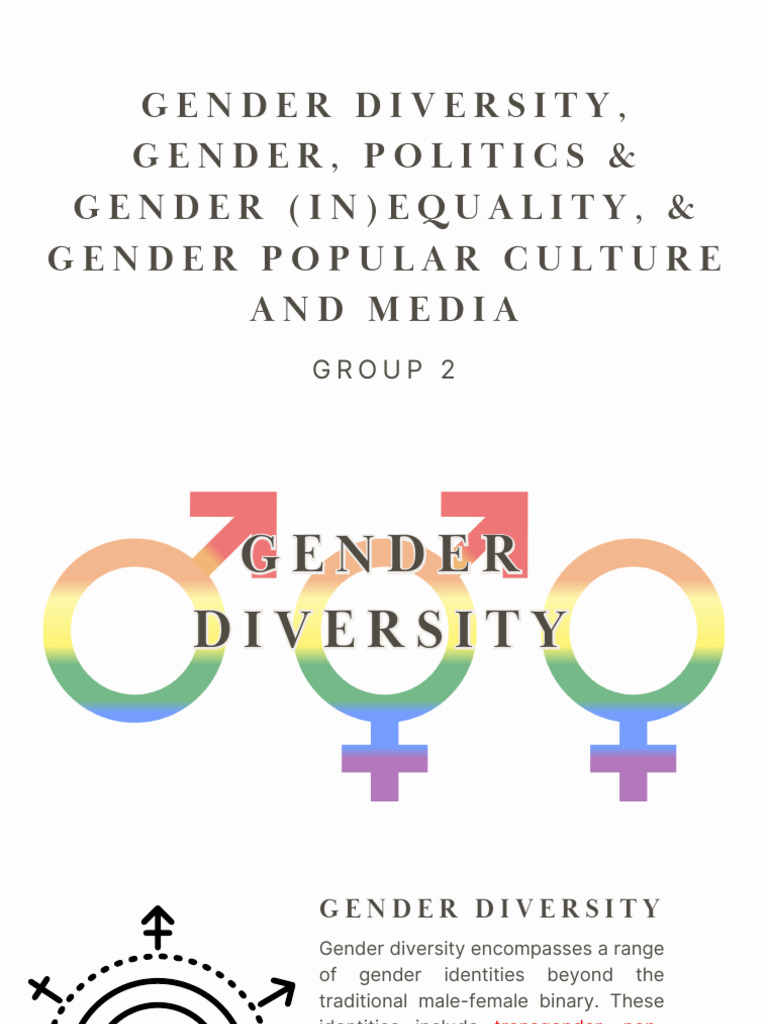 Group 2 Gender Diversity | PDF | Gender Studies | Gender