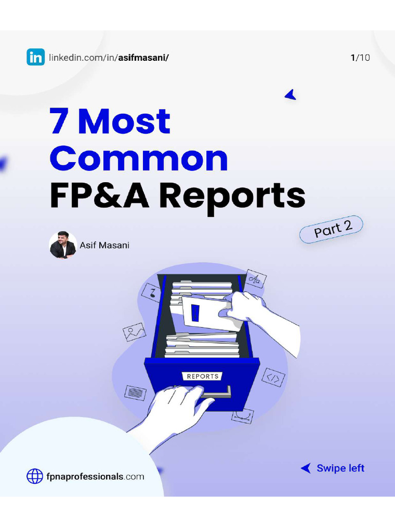 7 Most Common FP&A Report Part 2 | PDF