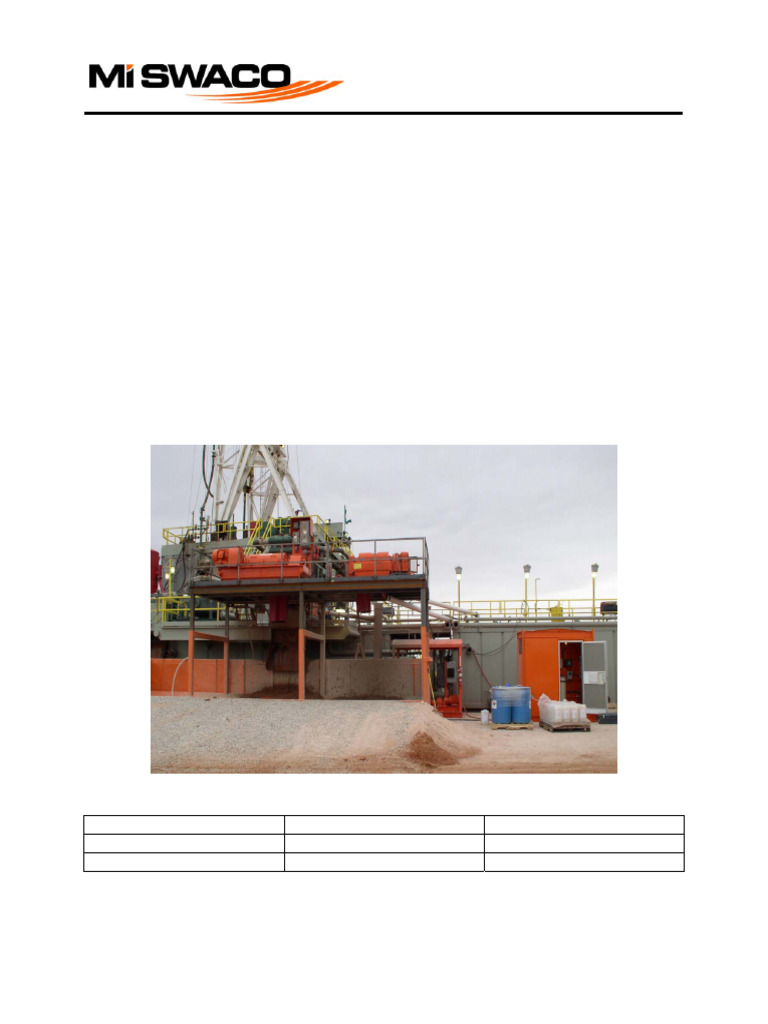 Water Base Mud Dewatering Sys | PDF | Pump