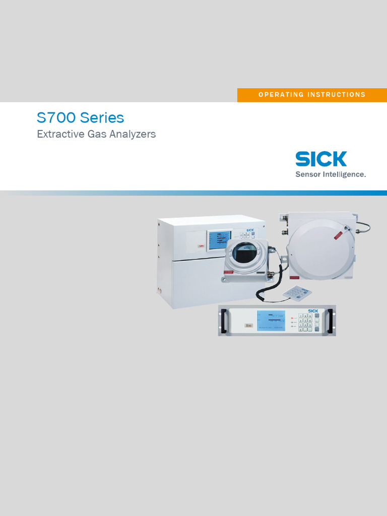 Operating Instructions s700 Series Extractive Gas Analyzers en ...
