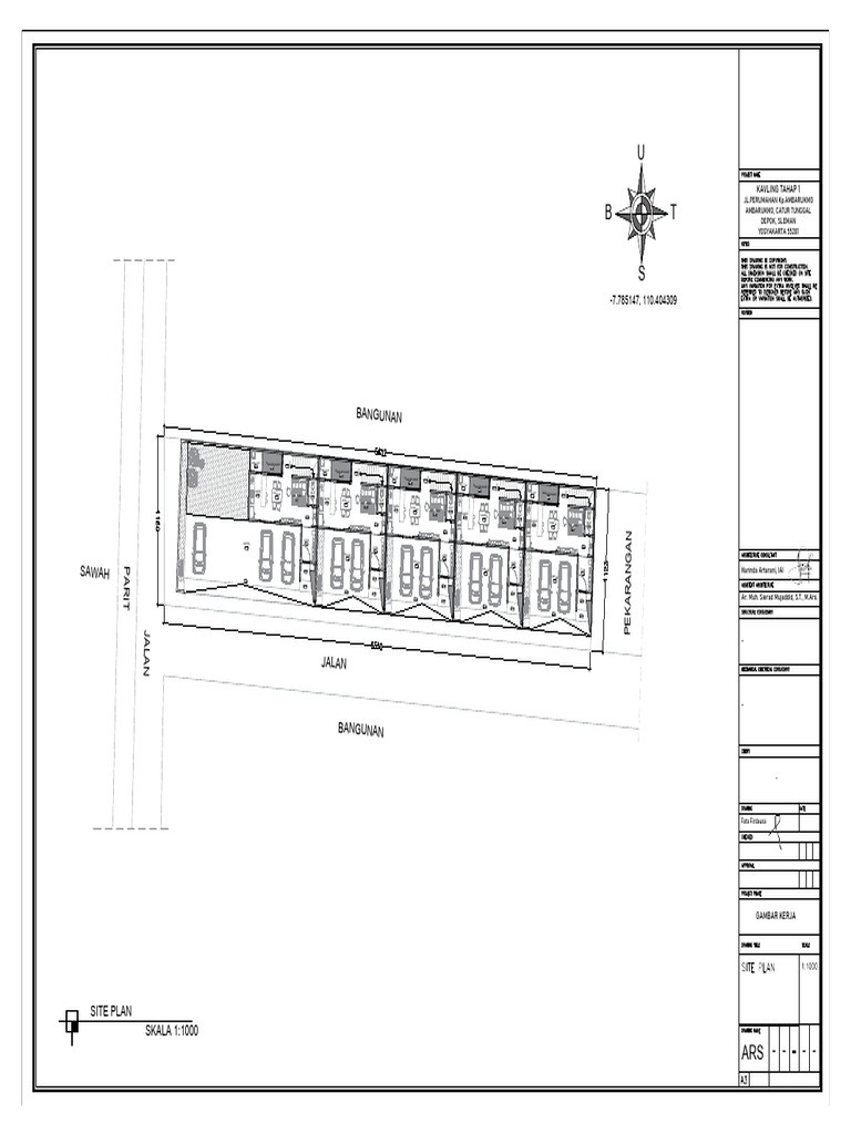 Site Plan for Residential Project | PDF