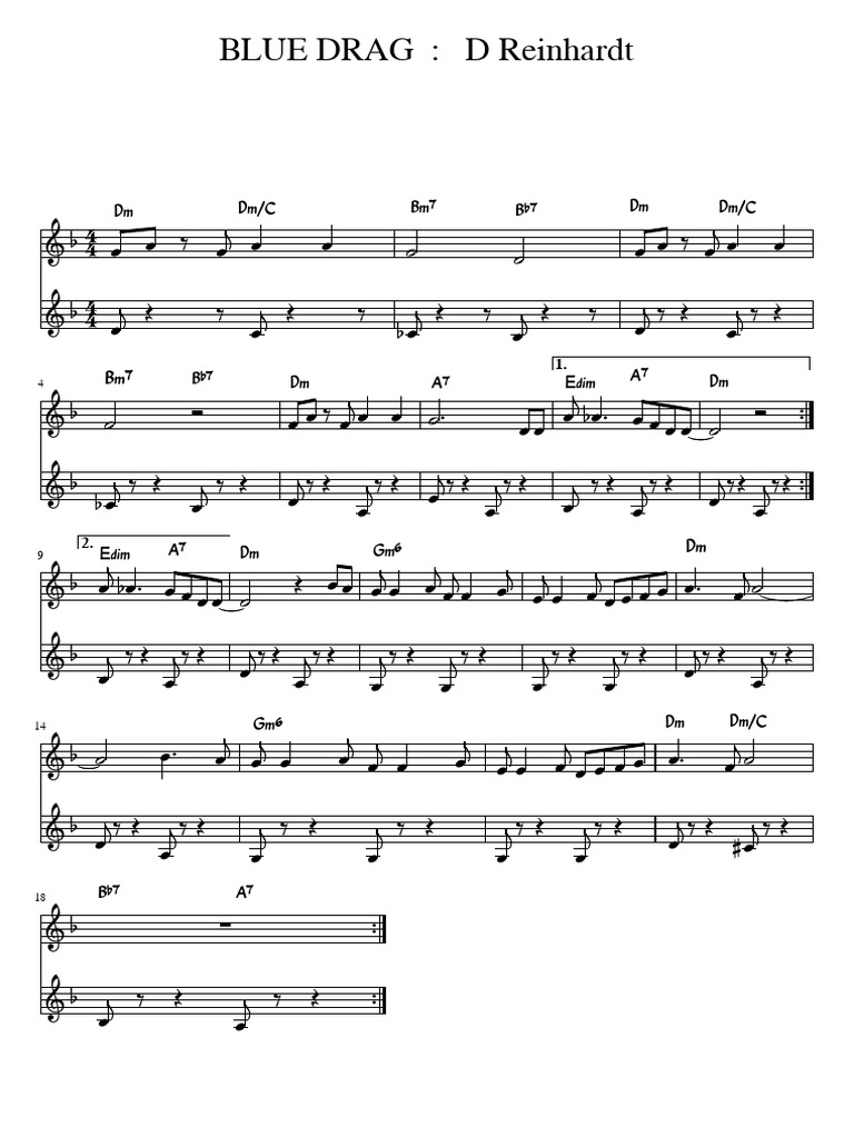 Blue Drag | PDF