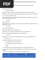 Relationship Between TP, MP and AP CURVES 3 STAGES. | PDF