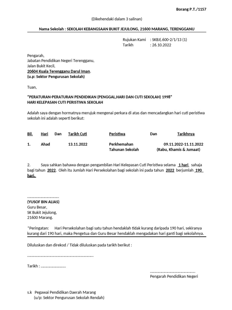 Cuti Peristiwa | PDF