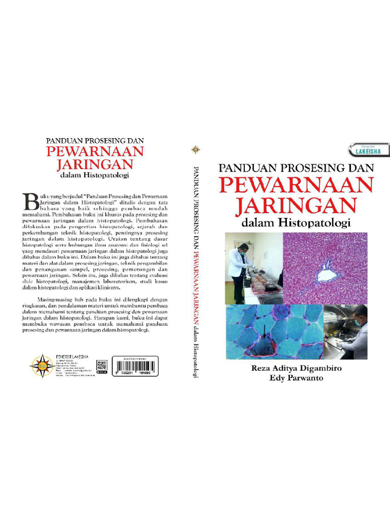 Buku - M L Edy Parwanto Panduan Prosesing Dan Pewarnaan Jaringan Dalam Histopatologi | PDF