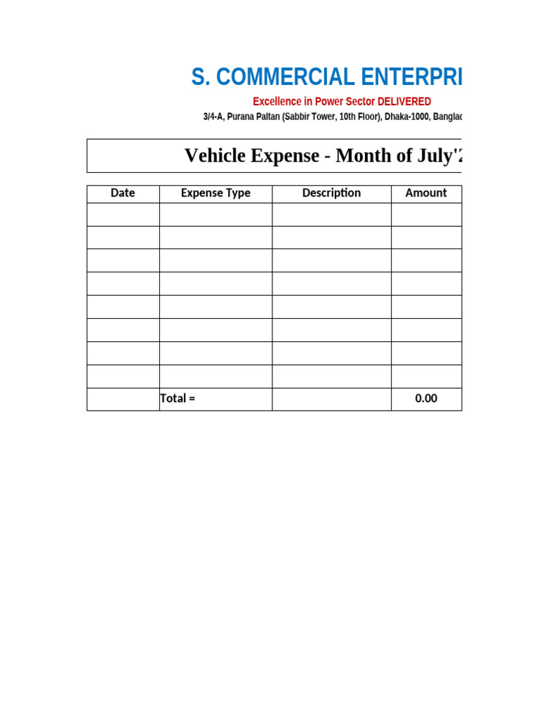 Monthly Vehicle Expenses Report 2023-2024 | PDF | Filling Station | Fuels