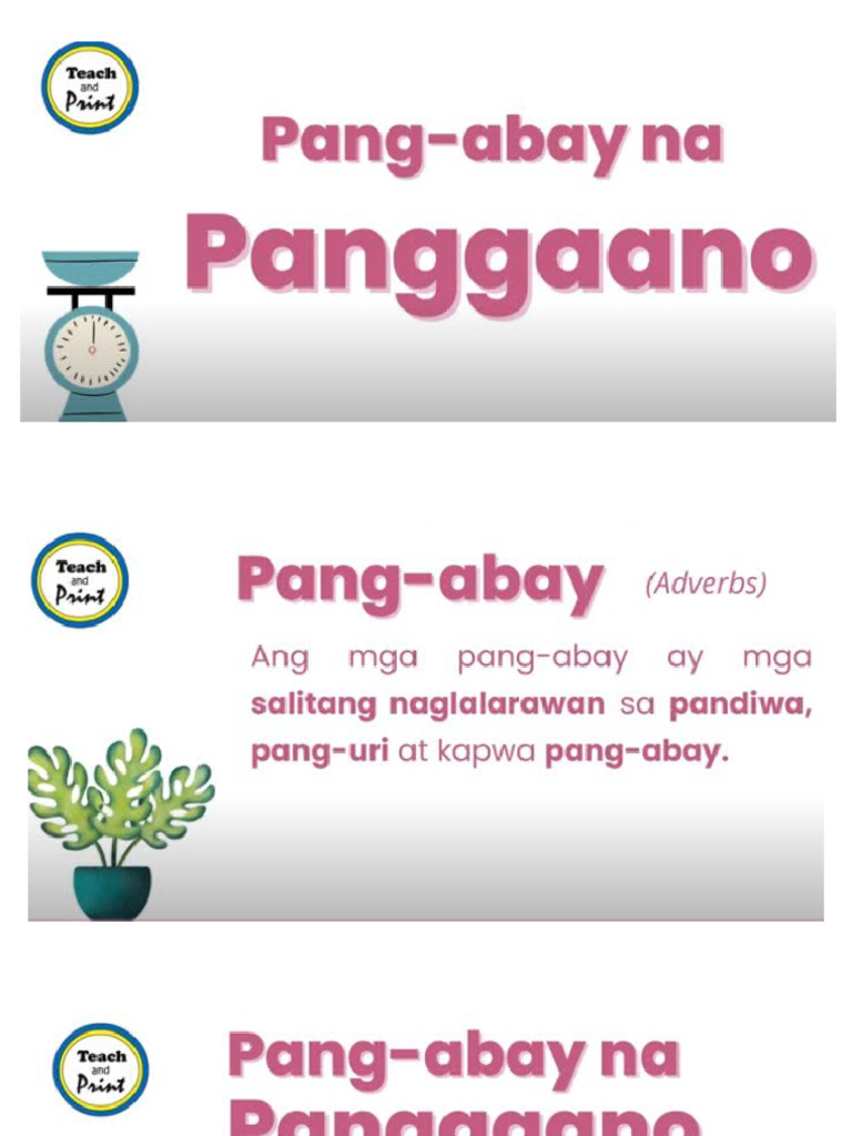 Pang Abay | PDF