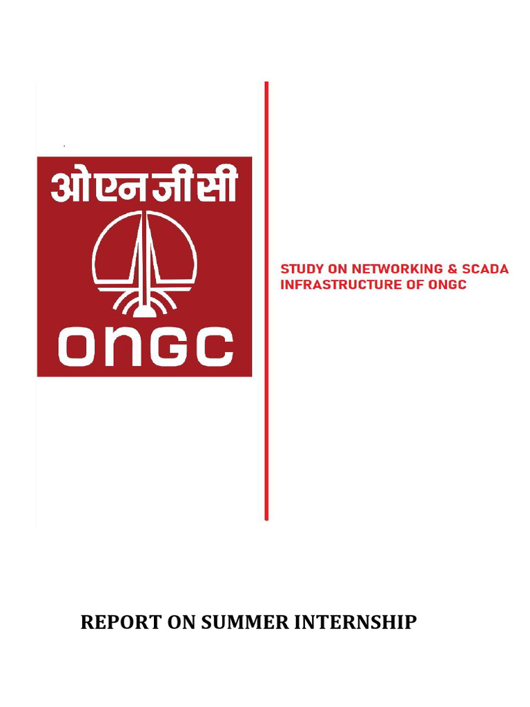 Bhanu Prakash Ongc Report | PDF | Computer Network | Osi Model