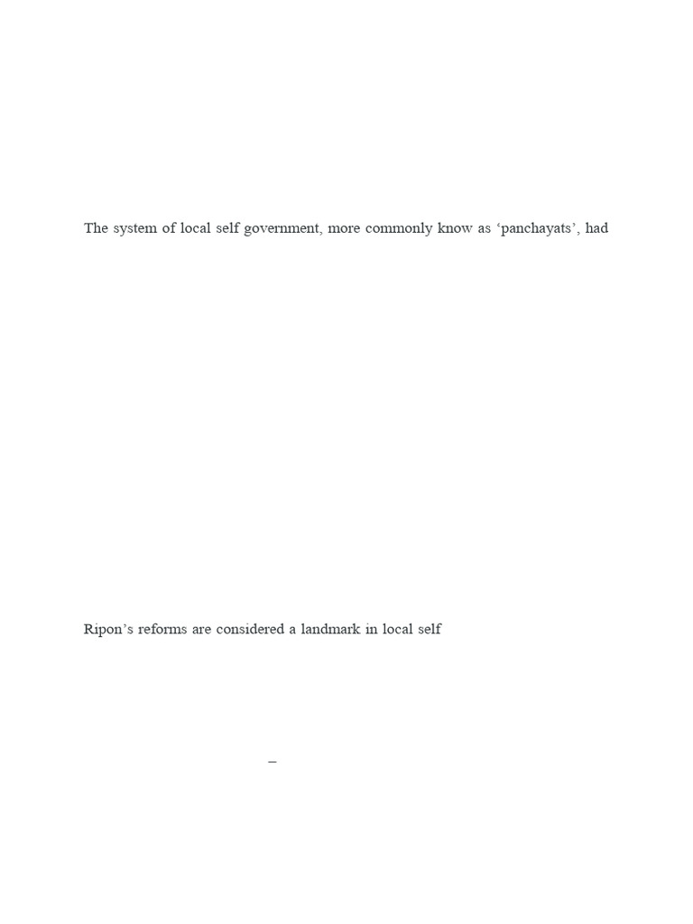 Local Self Governmen Books | PDF | Government | Government Of India