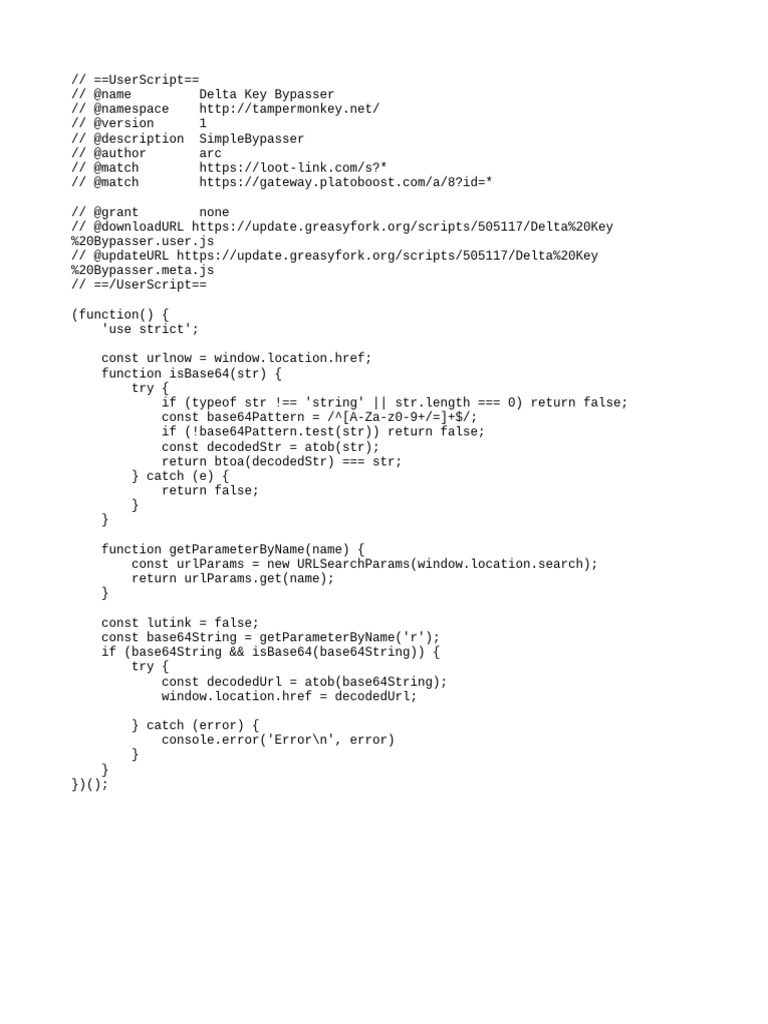 Delta Key Bypasser - User | PDF | Computers