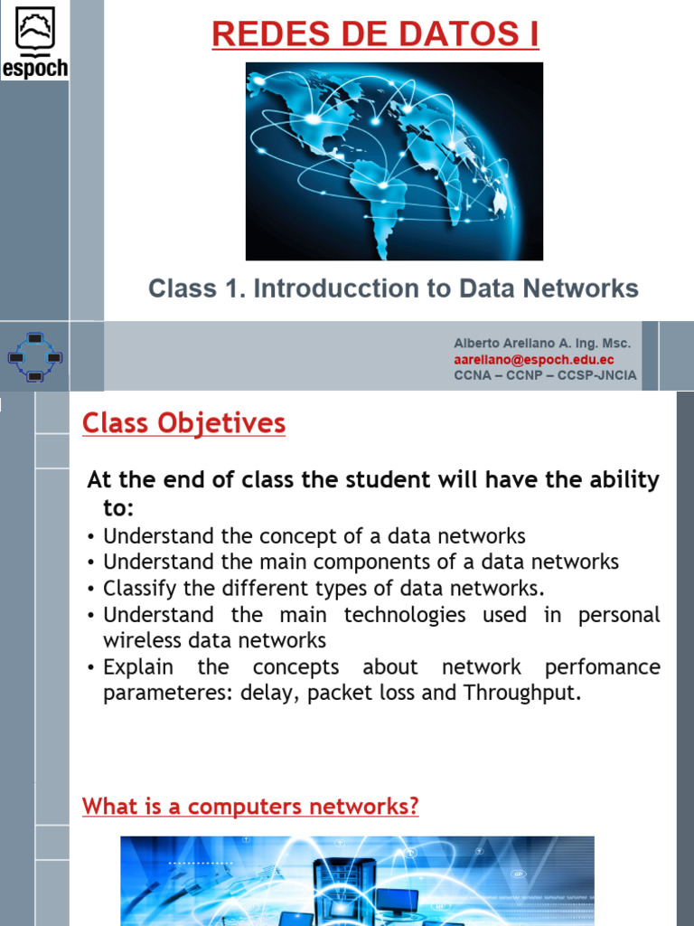 Clase 1. Introducción Redes-042023 | PDF | Computer Network | Bluetooth