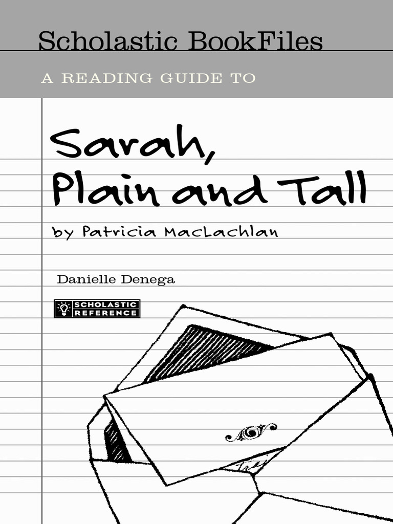 Sarah Plain and Tall Bookfile | PDF