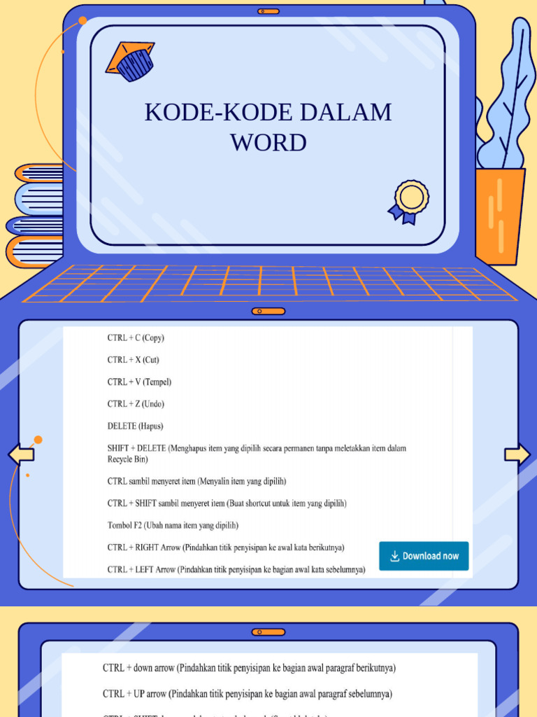 Kode-Kode Word | PDF