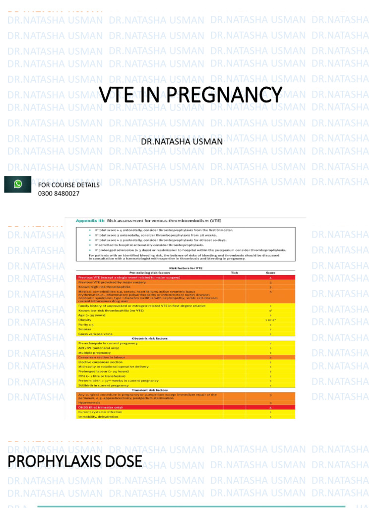 VTE | PDF