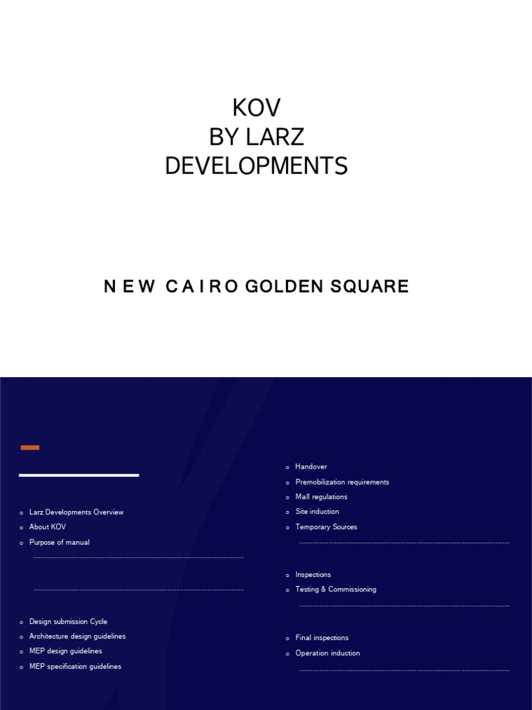 KOV Fit-Out Manual Rev.2024 | PDF | Fire Sprinkler System | Lighting