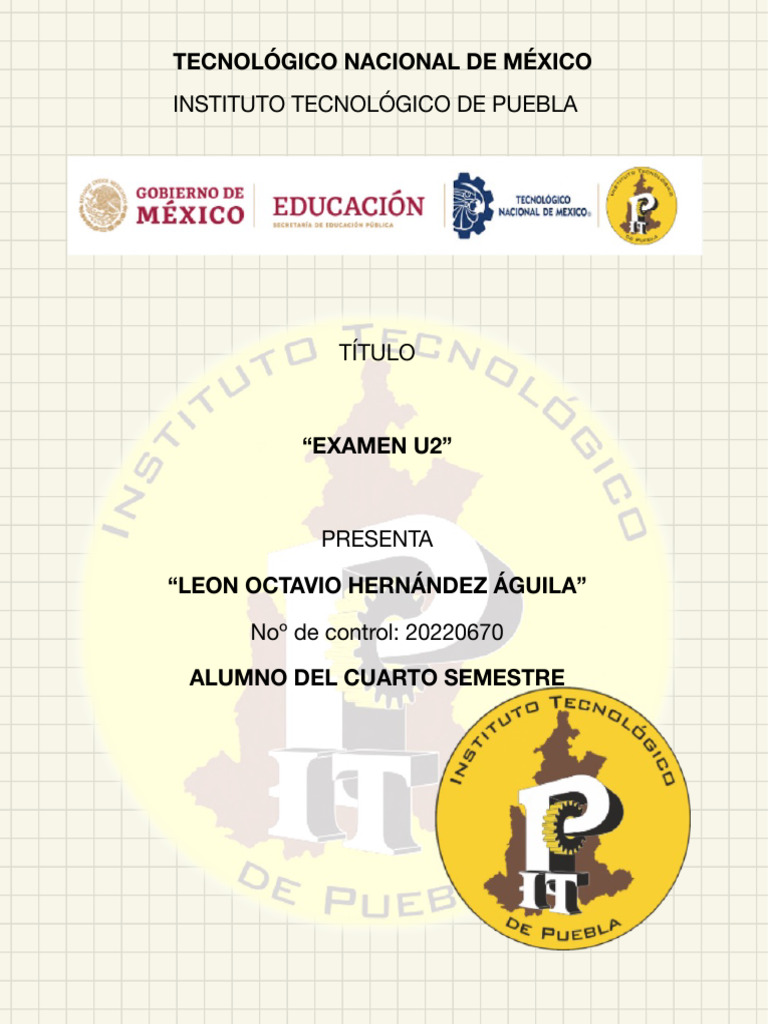 Examen U2 | PDF