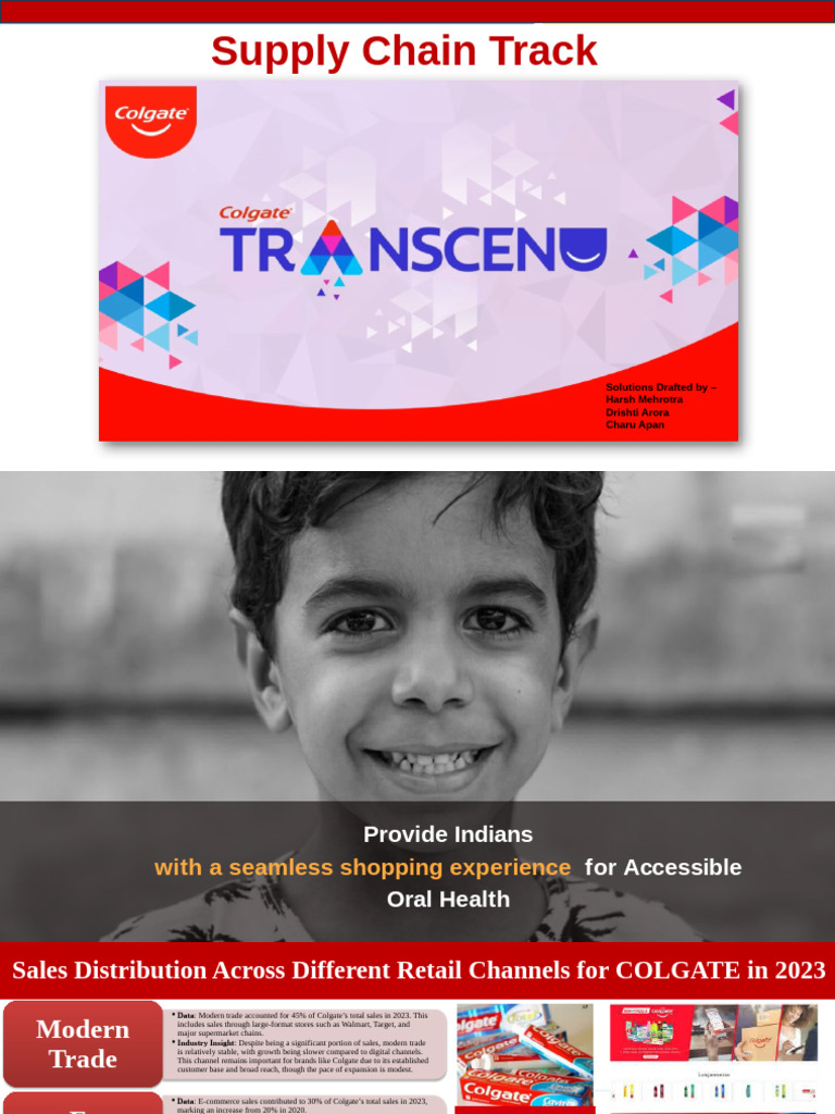 Colgate Presentation | PDF | E Commerce | Brand
