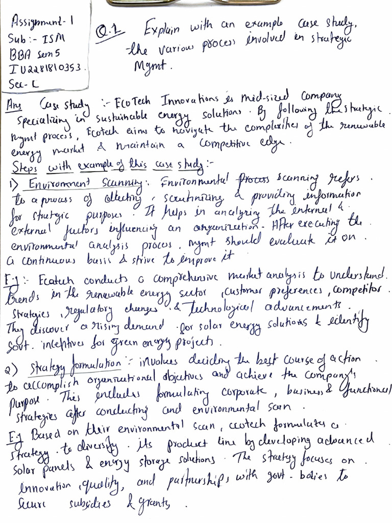 Iu2281810353 - Ism - Assignment 1 | PDF | Foreign Language Studies